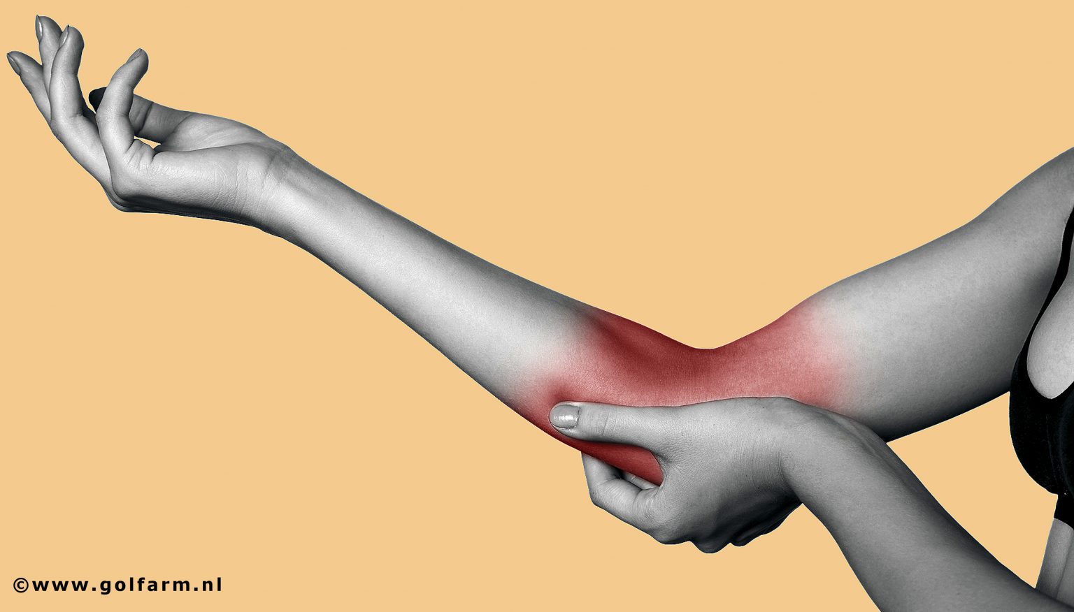 Golfarm - Golferselleboog - Instituut "Tenniselleboog" Nijmegen